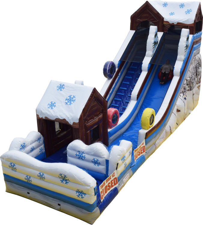 Snow Tubing 22' Single Slide - Inflatable Adventures in Sacramento, CA